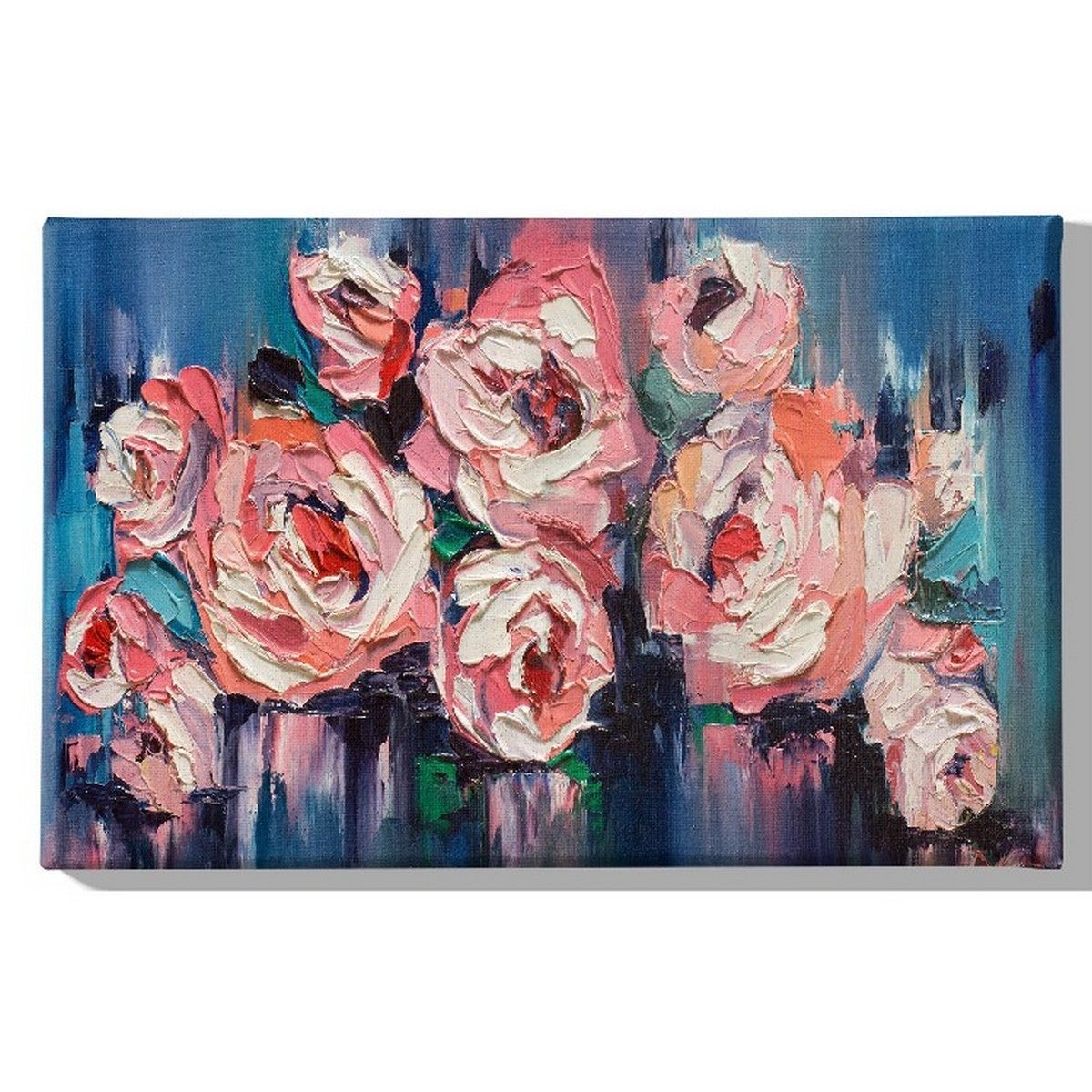 Impression sur Toile Fleurs 7, Polyester, Rose, EPIKASA | Leroy Merlin
