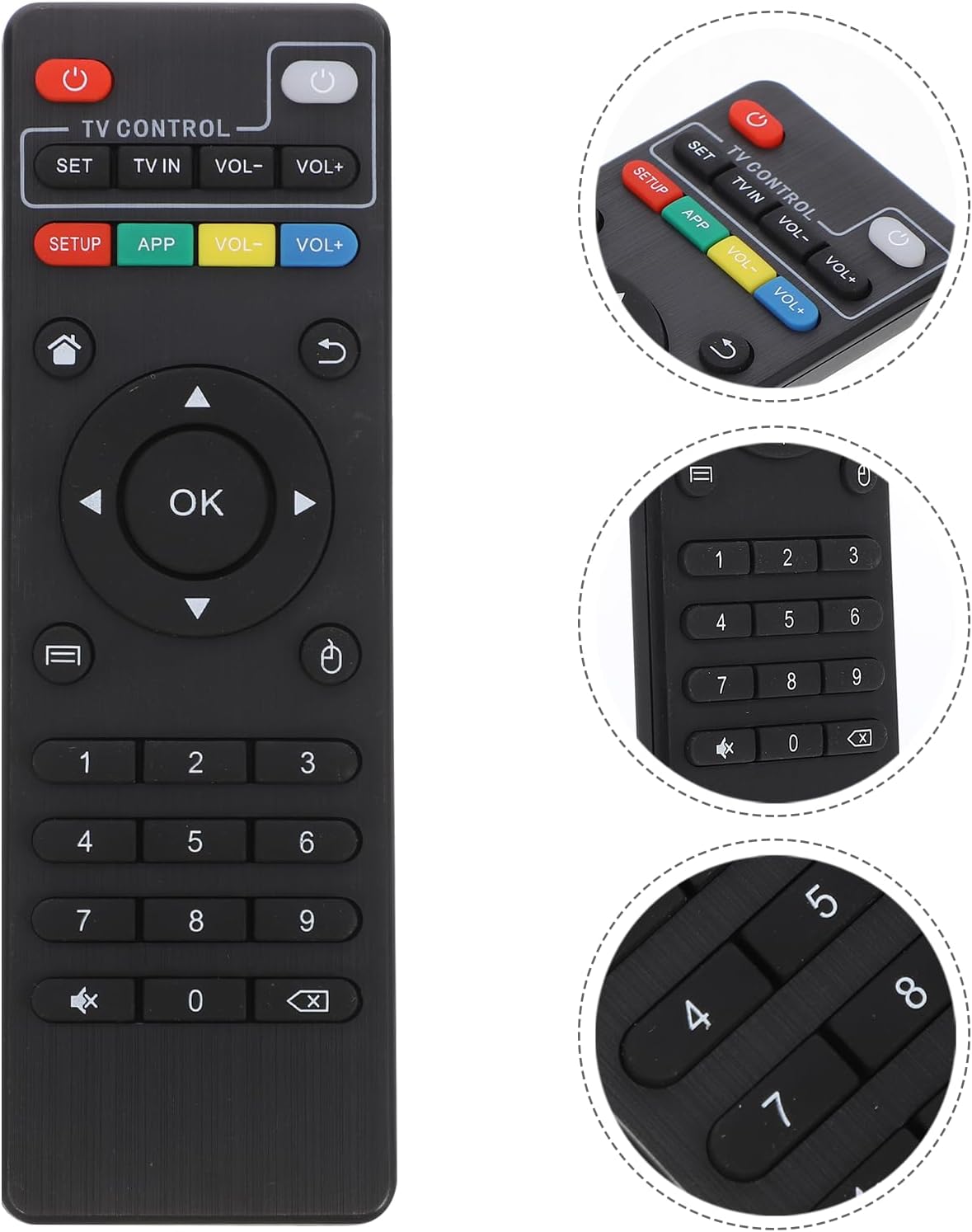 TéLéCommande Universelle Compatible avec 4K Et Pro pour TéLéVision ...