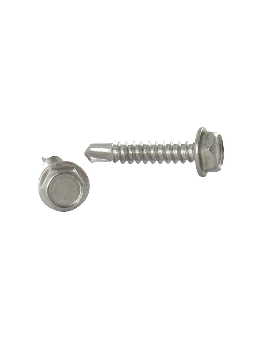 Vis autoperceuse Tête hexagonale TH 4.2X16 Inox A2-200 pièces | Leroy ...