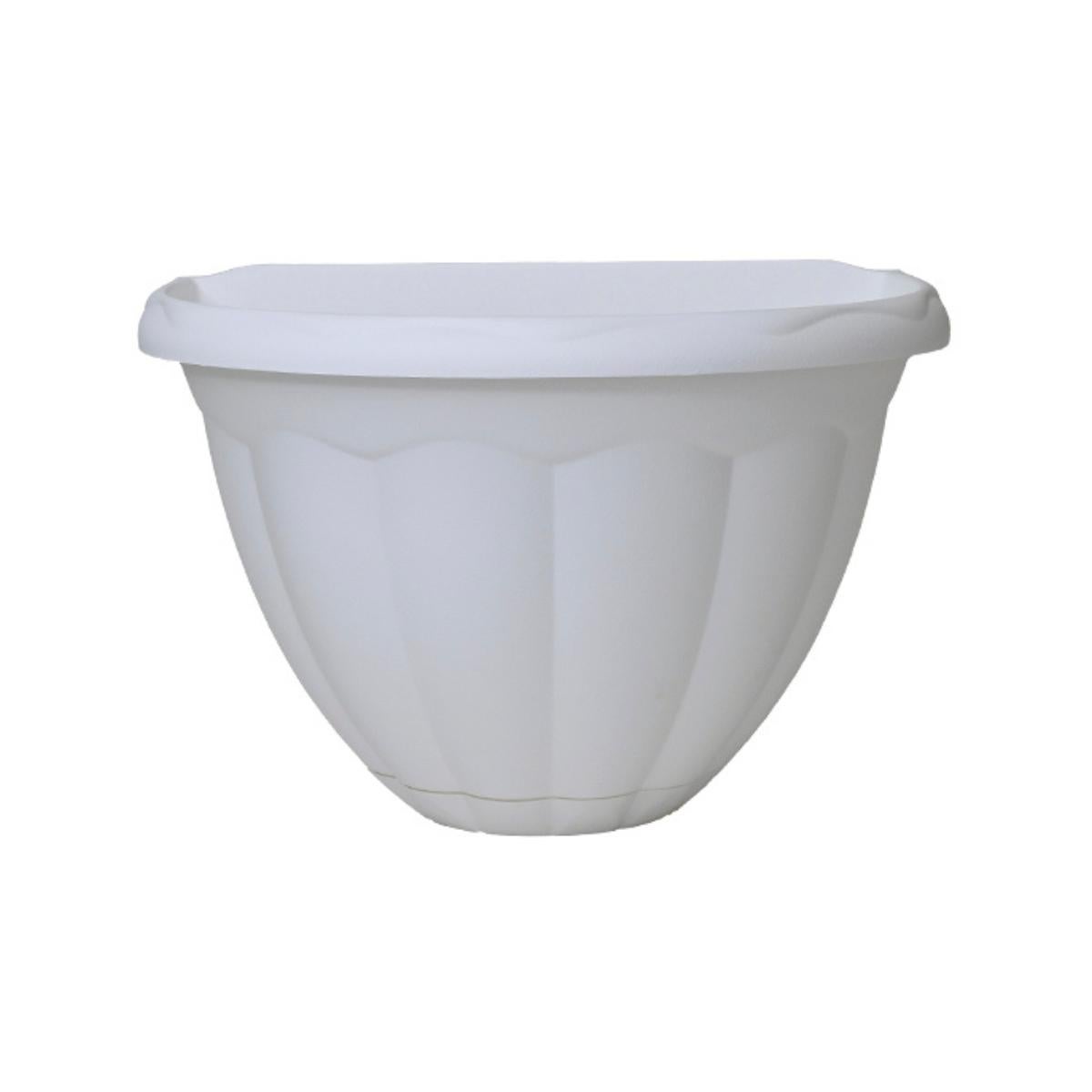 Maceta pared 30x20x20 cm blanca 7230 | Leroy Merlin