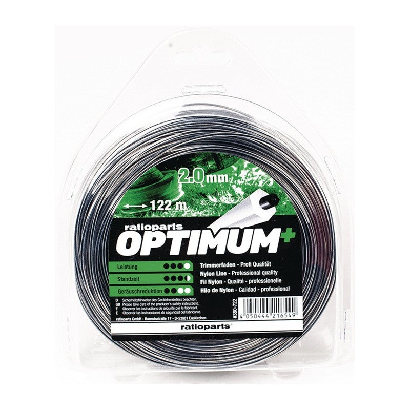 Fil de nylon Épaisseur de fil optimale 2,0 mm Longueur du fil 122 m ...