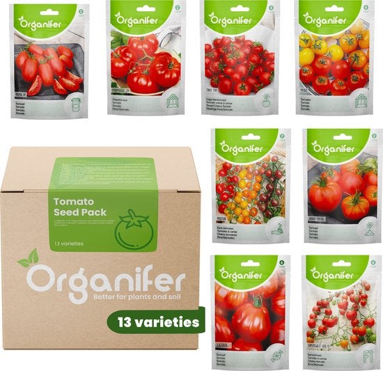 Pack De Semences De Tomates - 13 Variétés - Organifer | Leroy Merlin