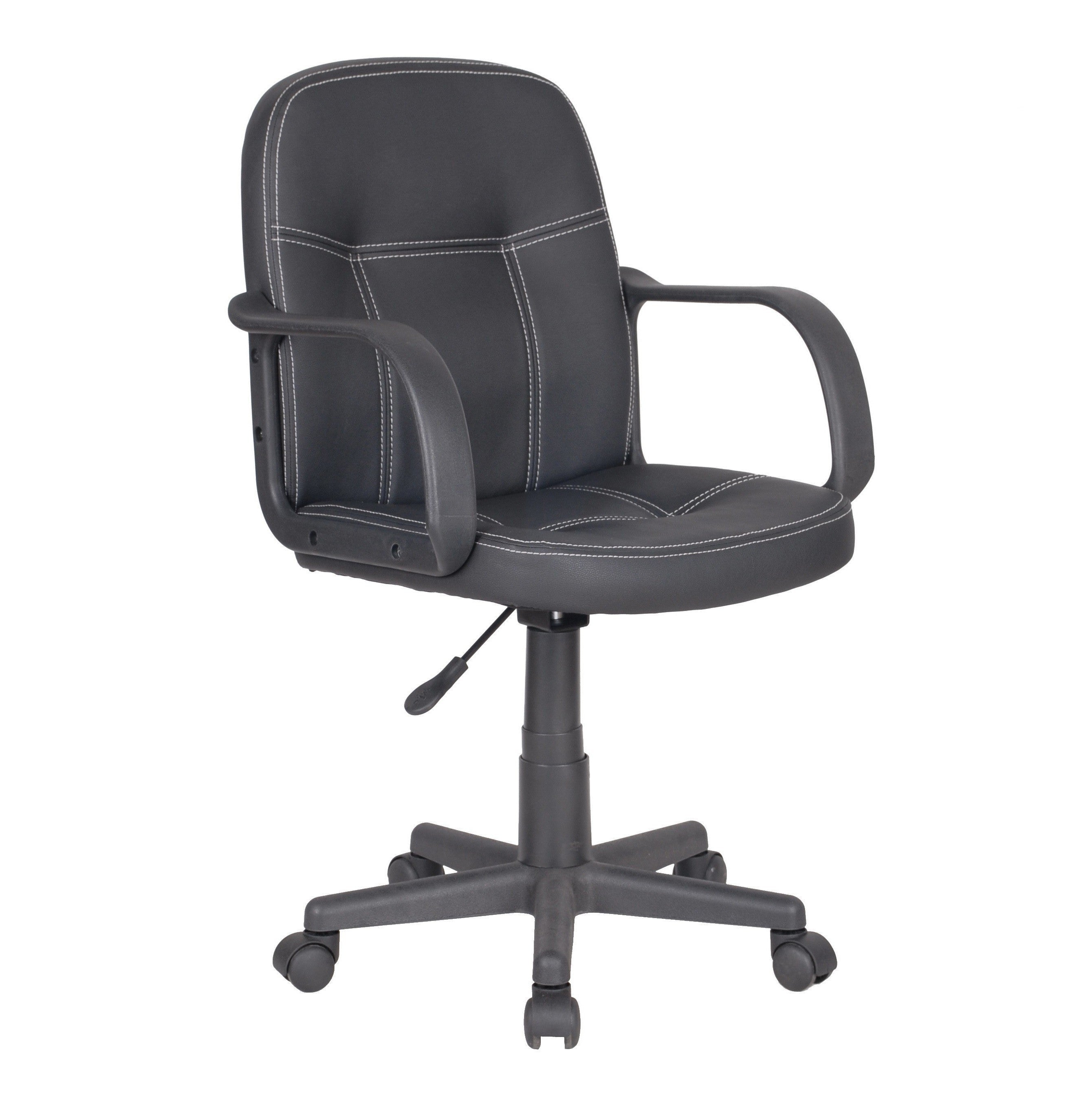 Sillón giratorio 1431 con ruedas y elevación a gas cm 52h | Leroy Merlin