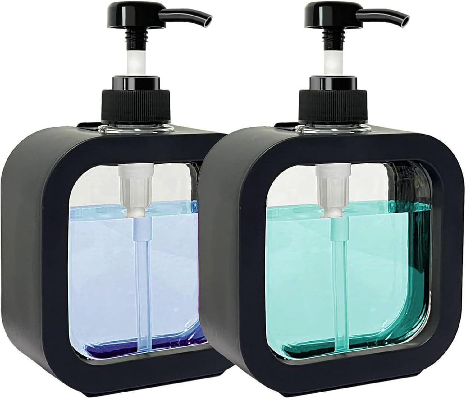 Distributeur de savon, distributeur de gel douche (2 pièces ...