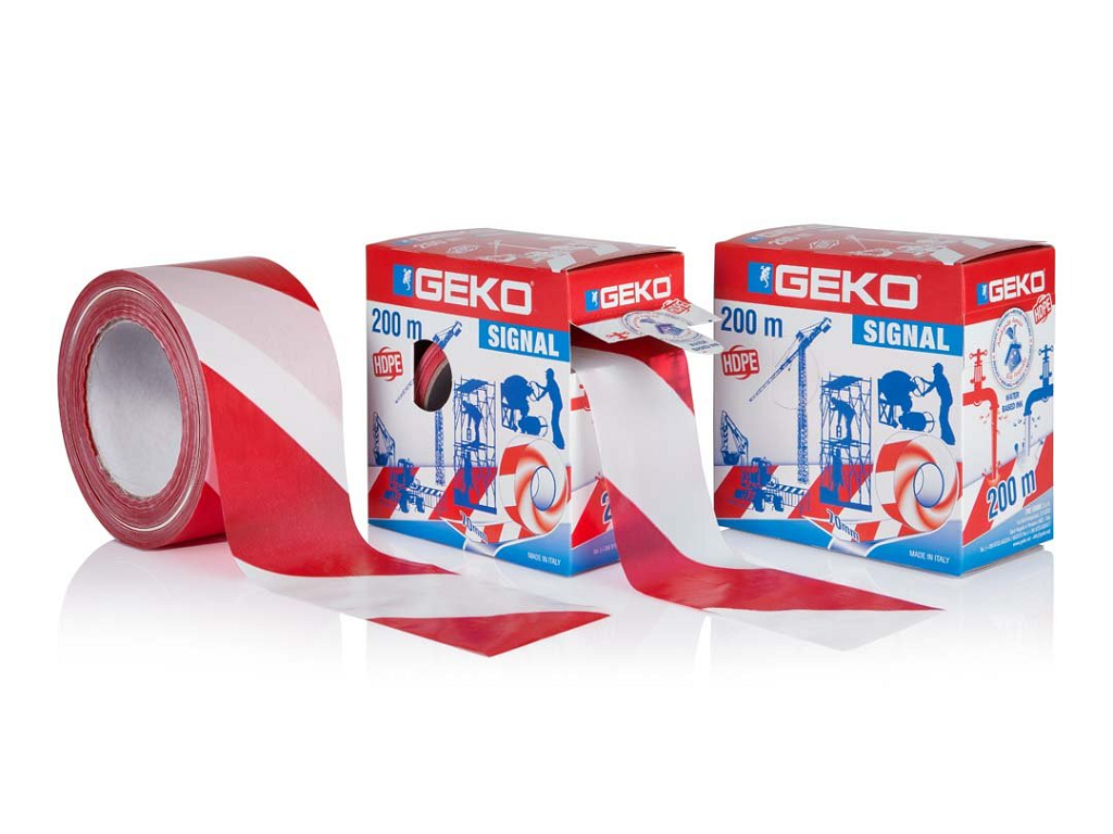 NASTRO SEGNALETICO BIANCO/ROSSO | Leroy Merlin