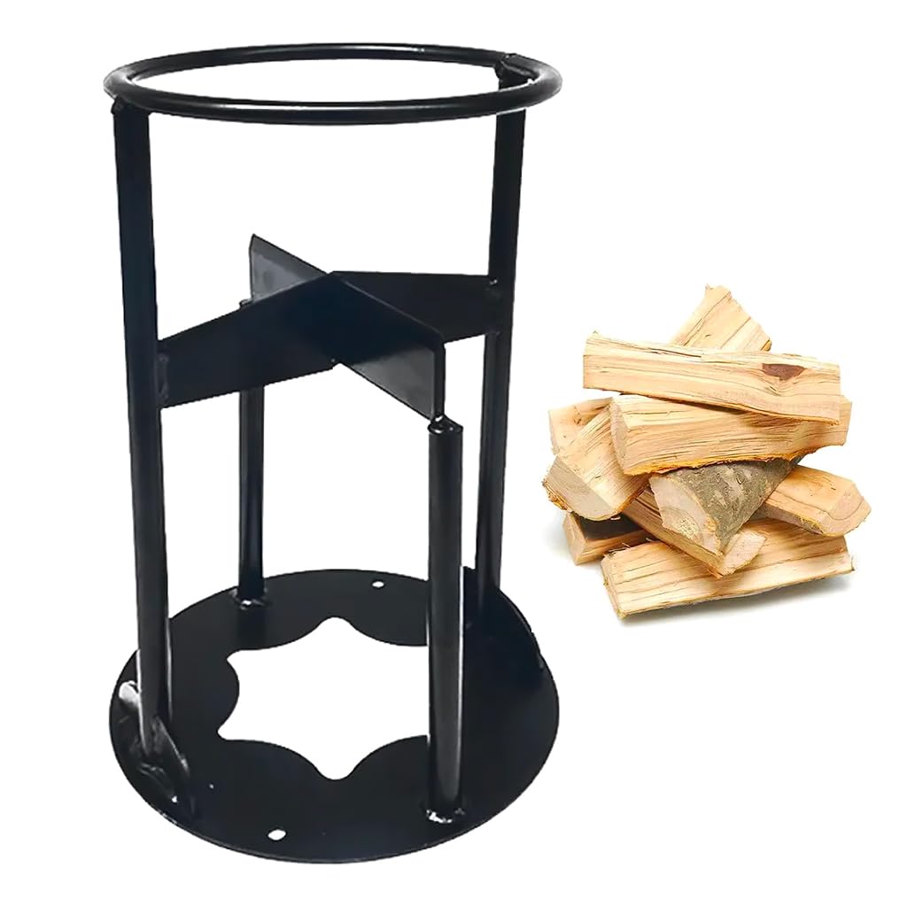 Fendeuse de bûches, coin de fendage pour cheminée, feu de joie ...