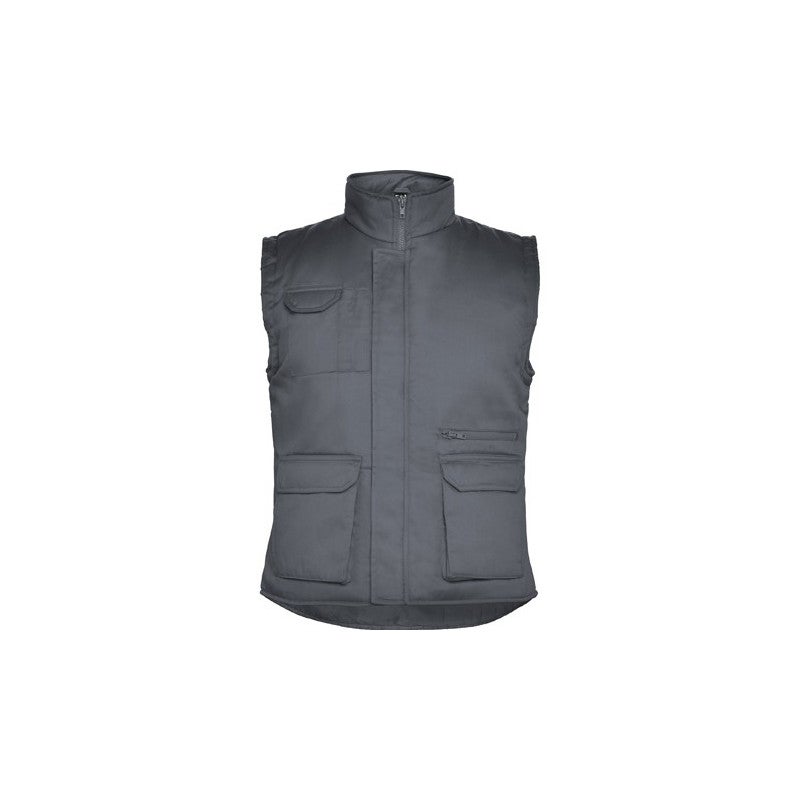 Chaleco laboral multibolsillo con bolsillo interior con velcro a prueba de viento ALMANZOR ROLY ...