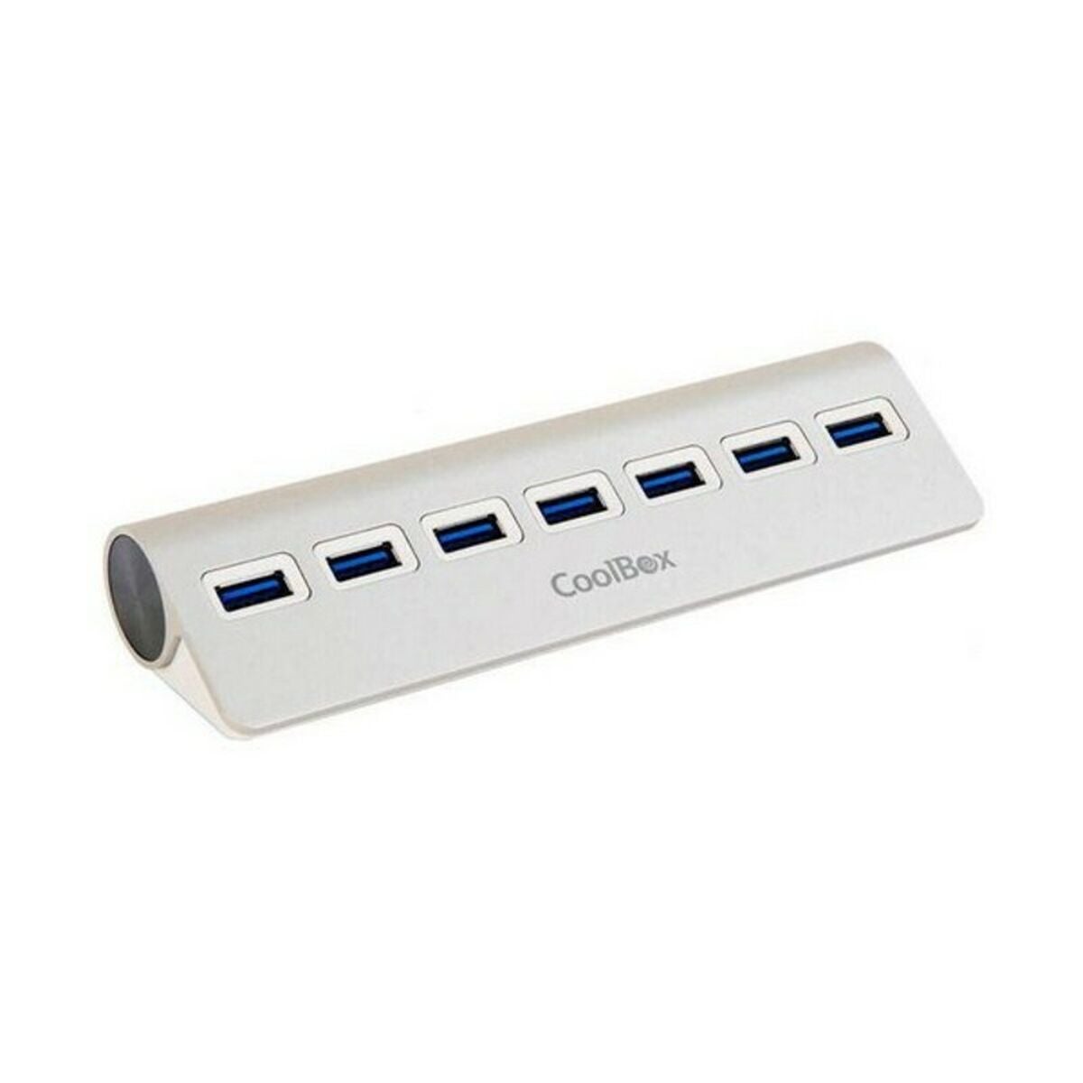 Hub USB CoolBox COO-HU7ALU3 Aluminio (7 Puertos) | Leroy Merlin