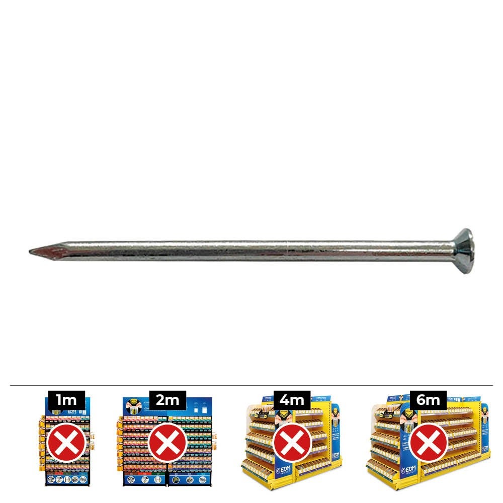 Boite 500 unit. clous cp à¸2.5x30mm din/ref cpq acier zinqué 92530cpq ...