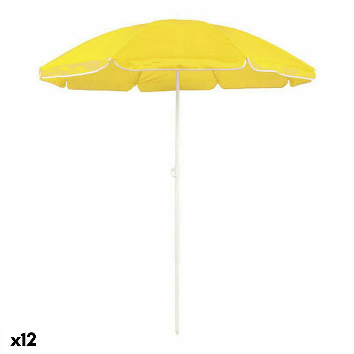 Parasol Walk Genie 148448 Métal PVC (12 Unités) - Jaune | Leroy Merlin