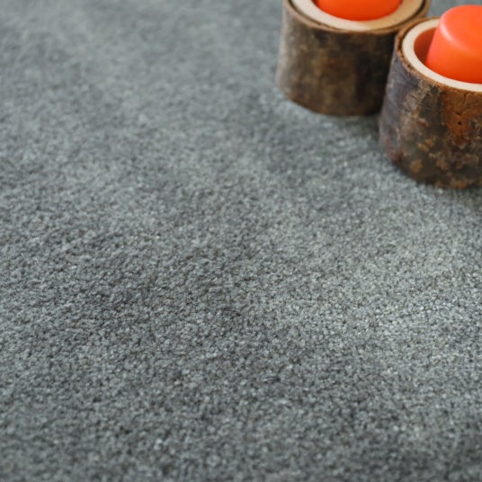 Moquette douce - Hypnose - Gris acier - Rouleau de 4m x 3m | Leroy Merlin