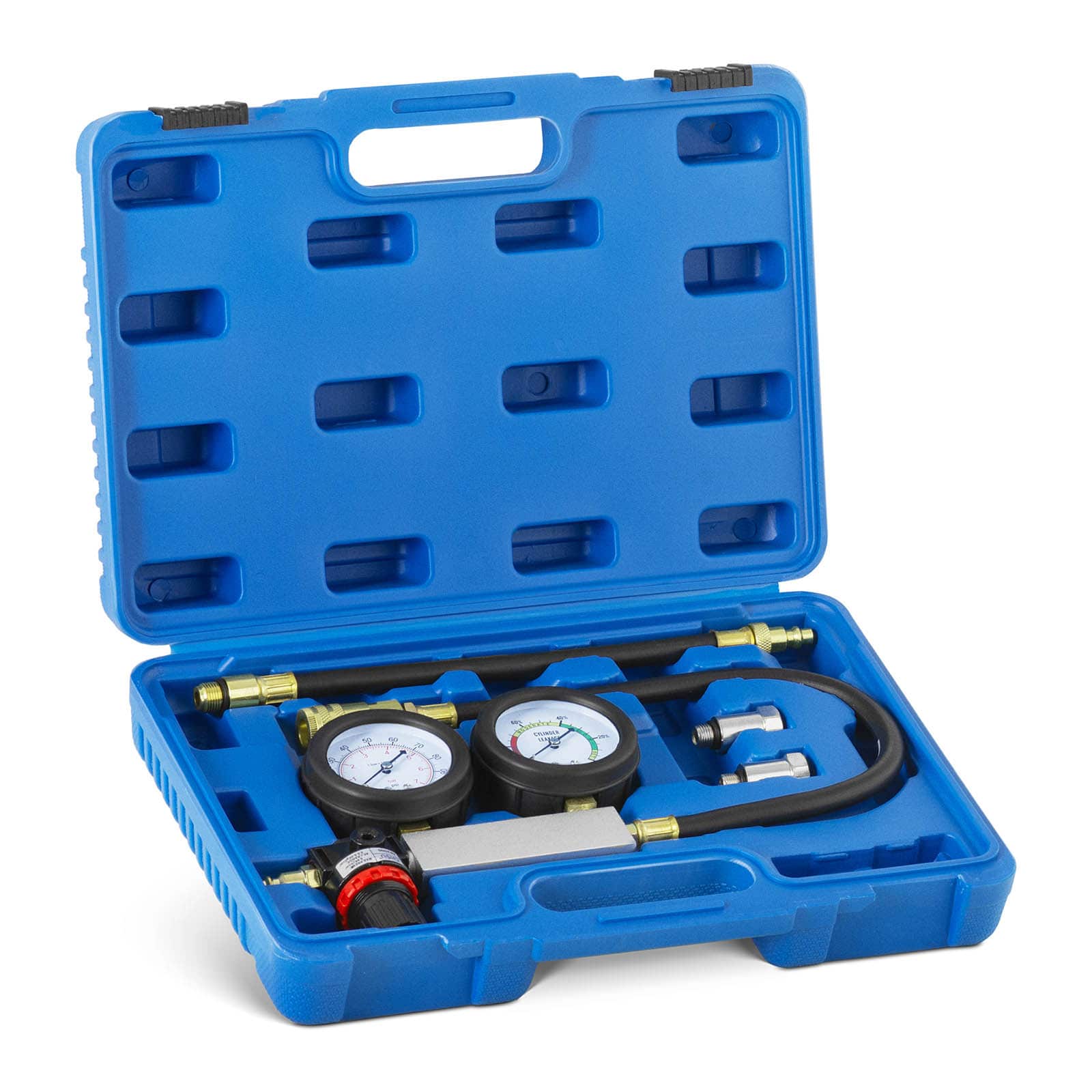 Testeur de fuite moteur Manomètre double 0 - 7 bars | Leroy Merlin