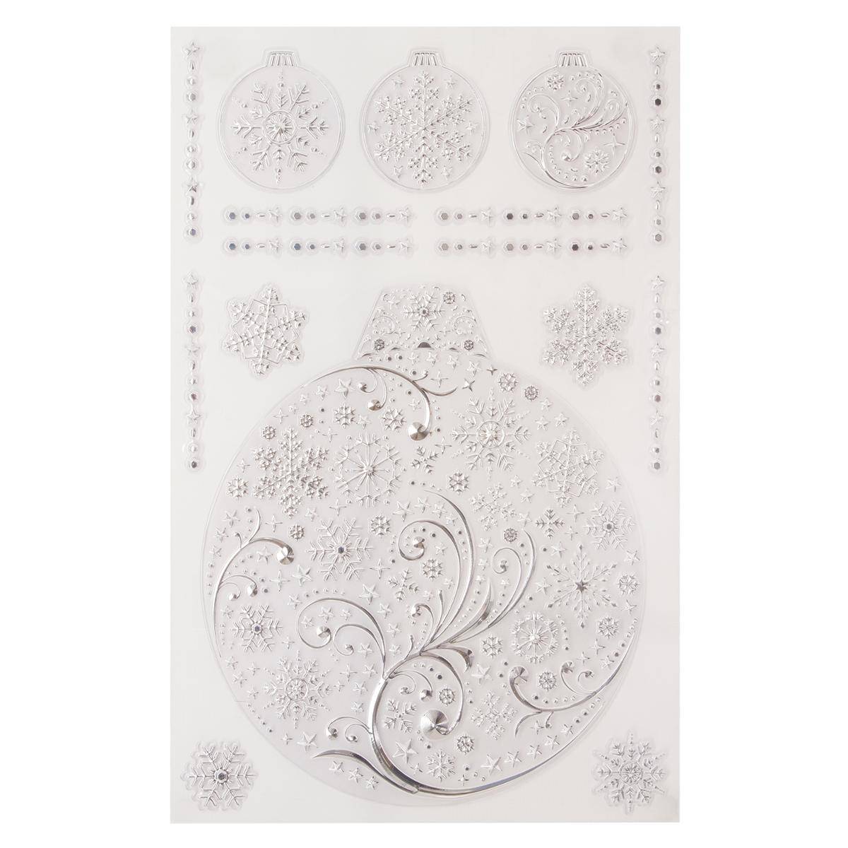 Sticker métal argent 30X45 - Feeric lights & christmas | Leroy Merlin