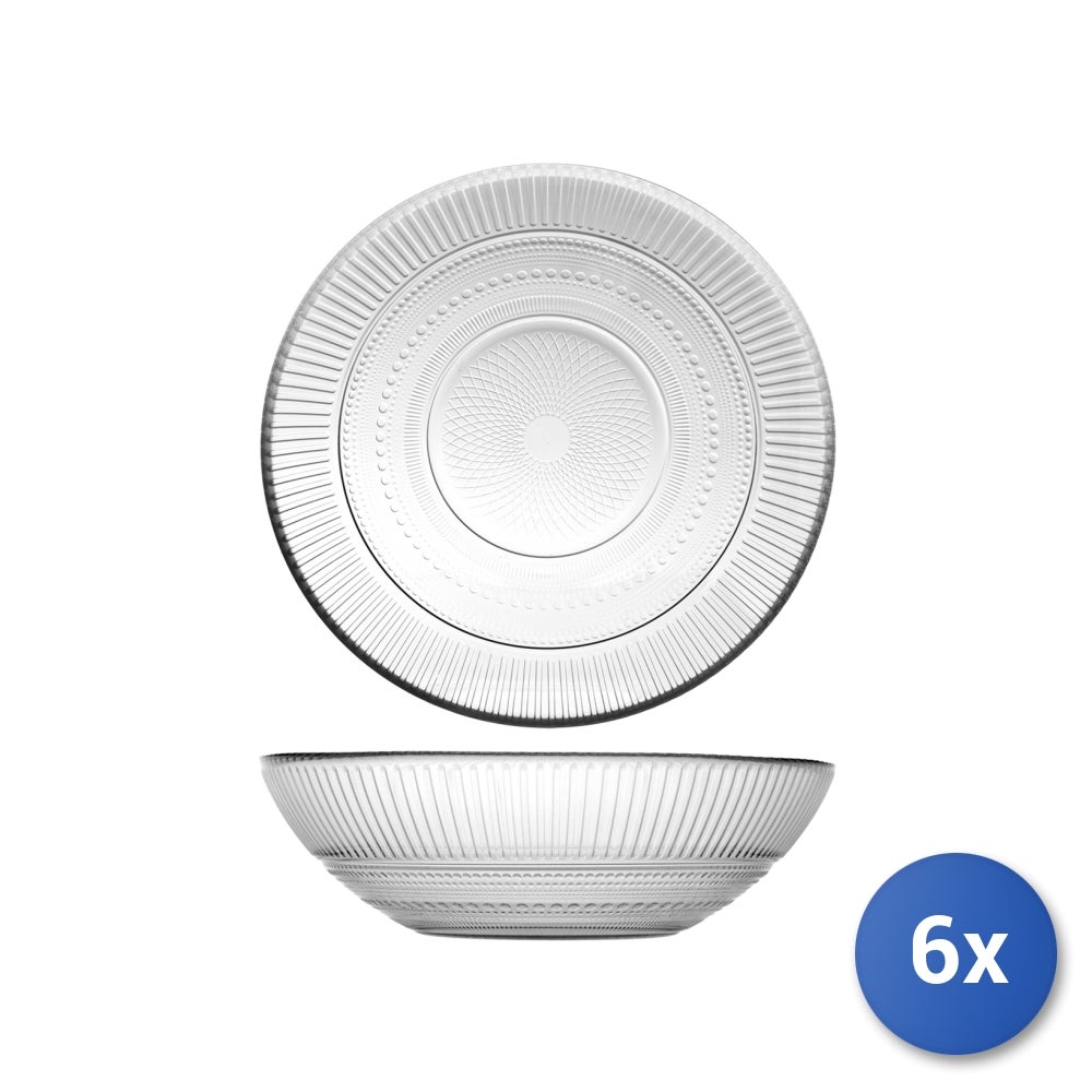 Plato Hondo Vidrio Louison 20cm | Leroy Merlin