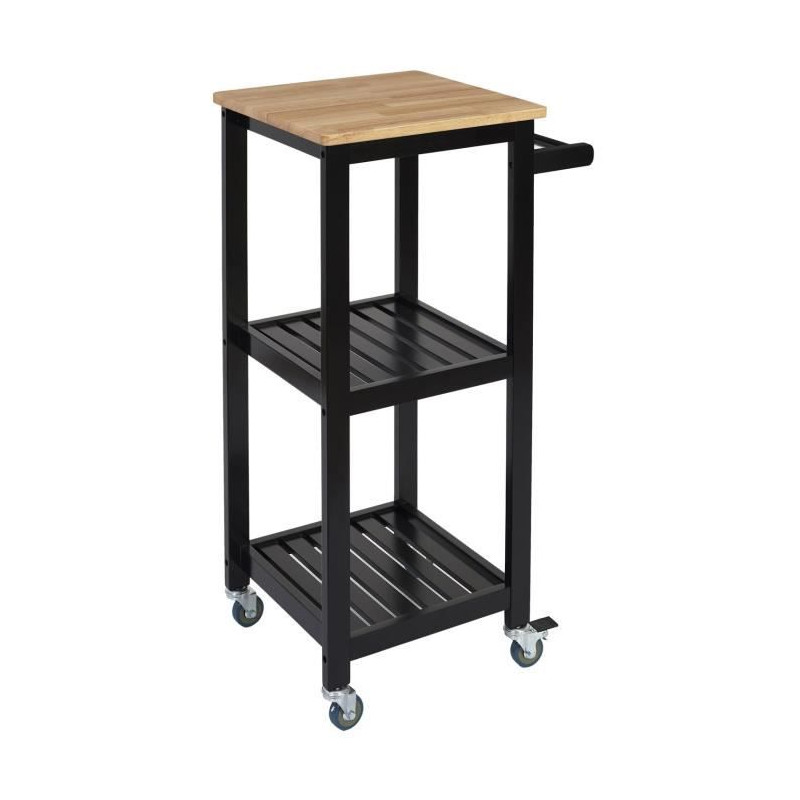 Carro con ruedas, 2 bandejas 37 x 45 x 84,5 cm | Leroy Merlin