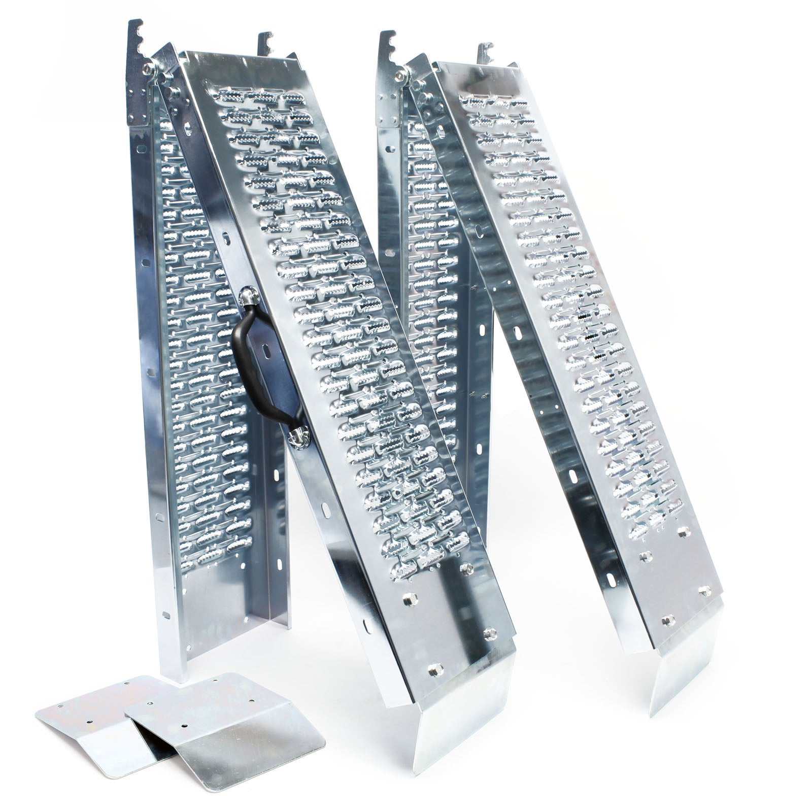 Lot de 2x Rampe de chargement pliable 1800 x 225 mm – capacité de ...