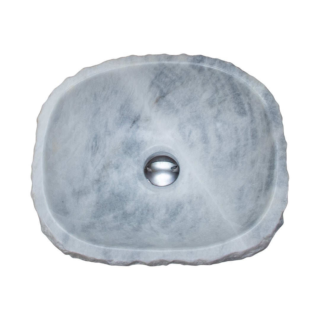 Lavabo à poser en marbre petit format 30x40x15 cm | Leroy Merlin