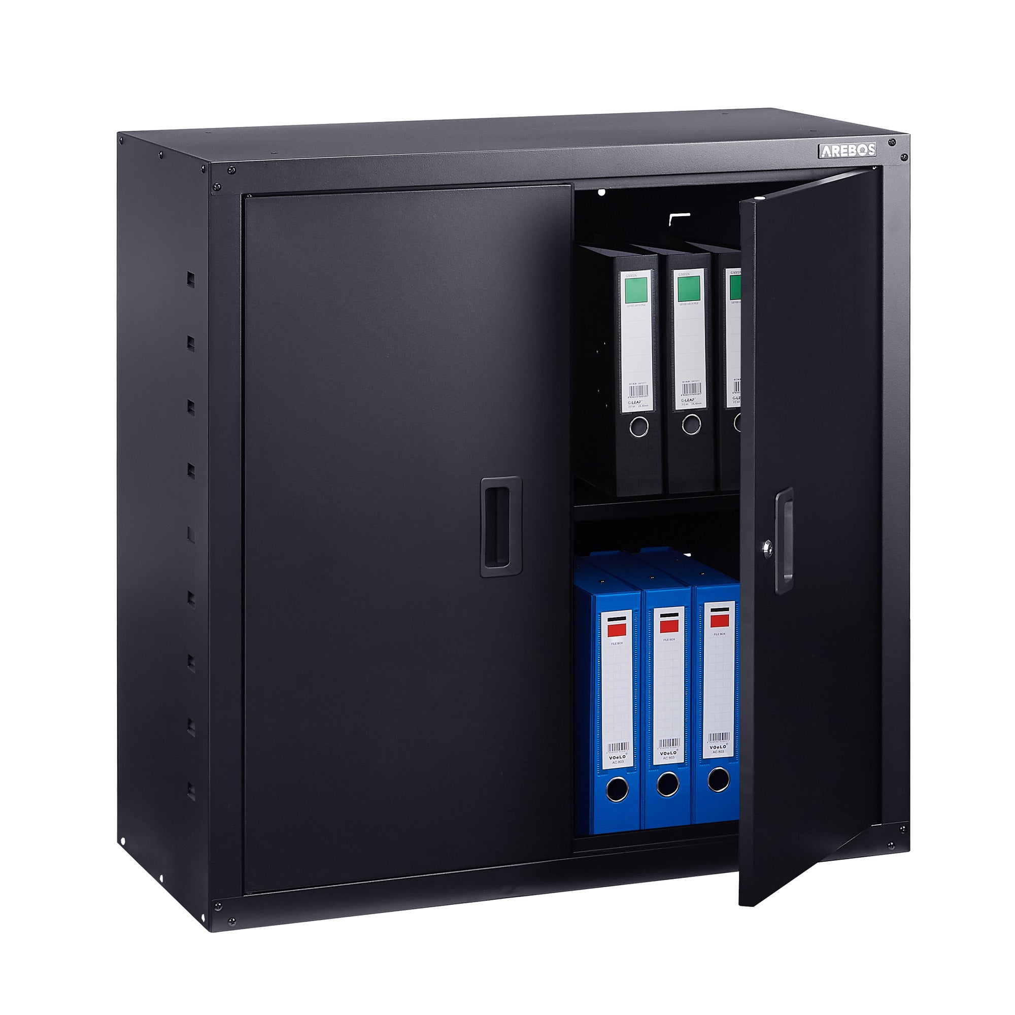 AREBOS Armoire de classement Armoire de Bureau Armoire en Acier 1 ...