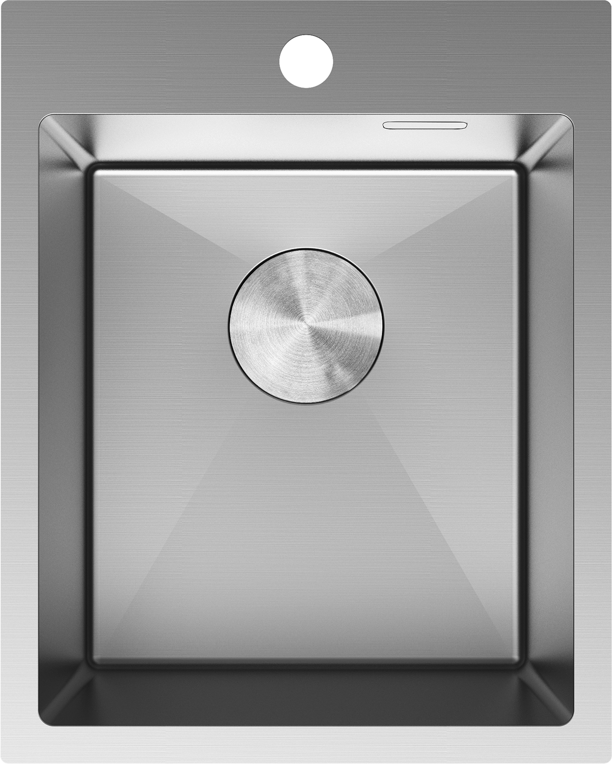 Mexen Solix évier en acier inoxydable 1 bac 400 x 500 mm, inox ...