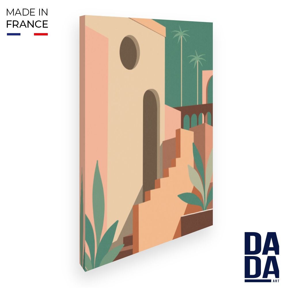 Toile Architecture stylisée / 50x70cm / Fabriqué en France / DADA ART ...