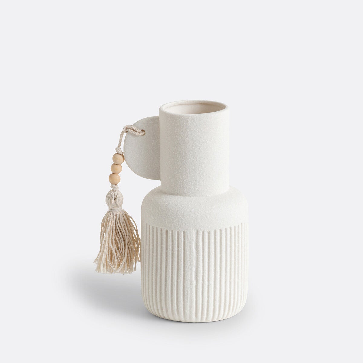 Bibelot céramique H20 cm, Malio - Blanc - taille unique | Leroy Merlin