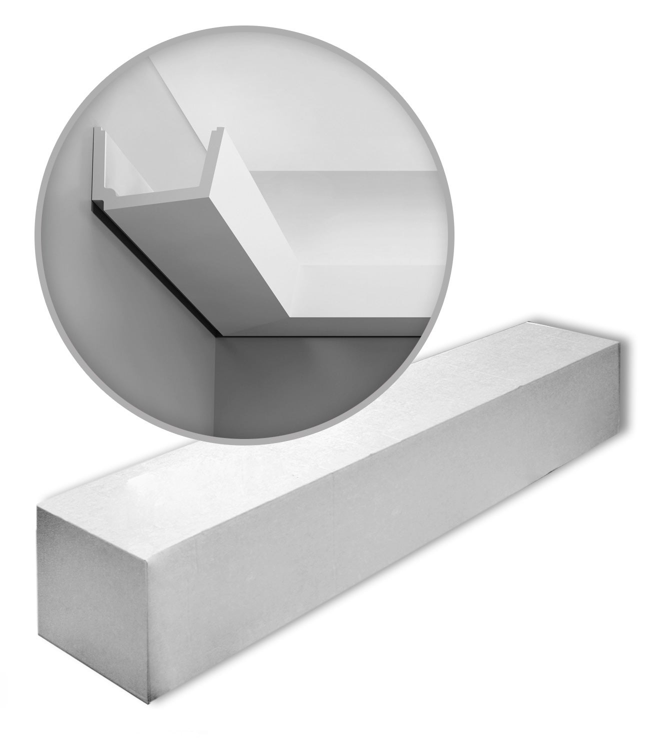 Orac Decor C357 LUXXUS 1 carton complet 8 Corniches Moulures Cimaises ...