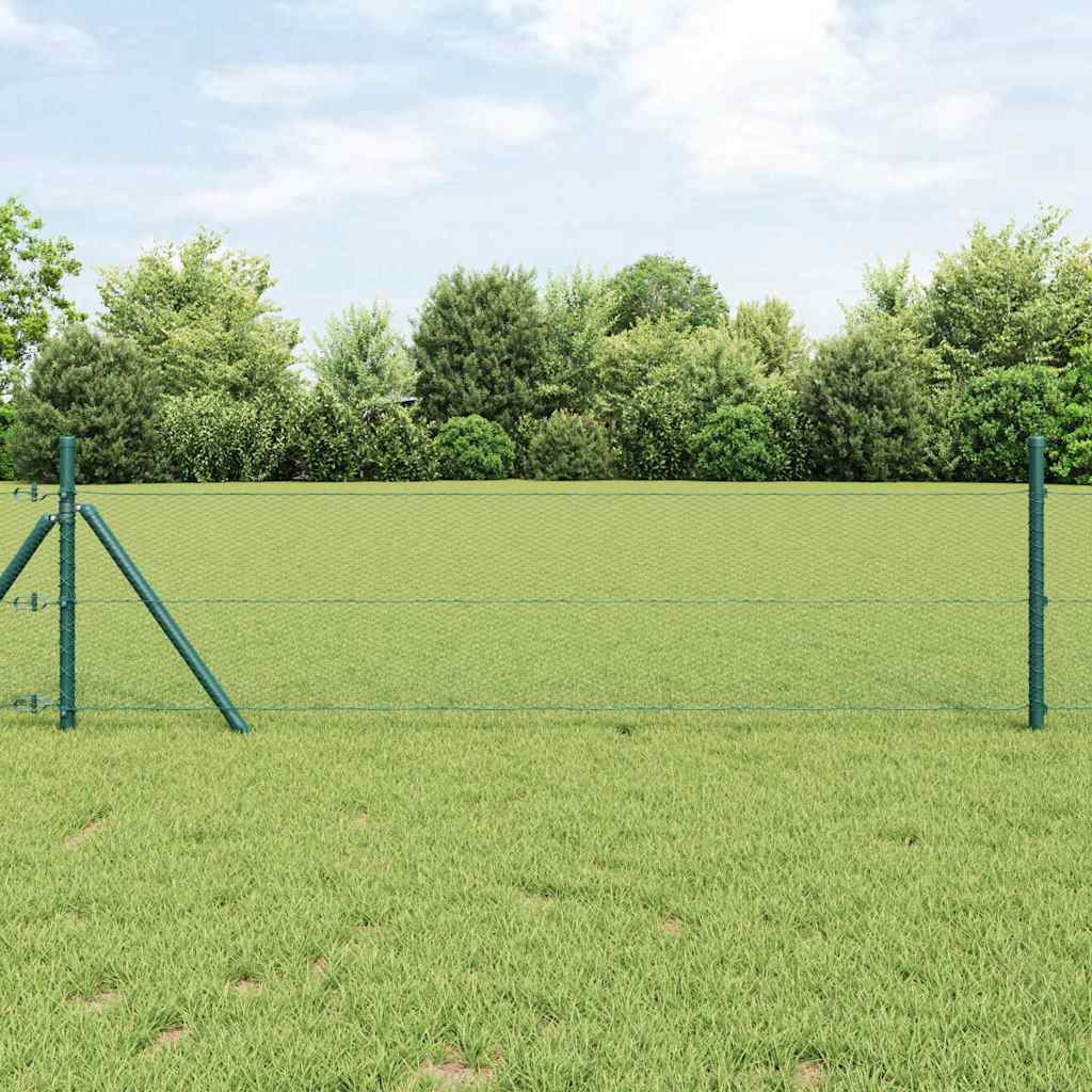Clôture hexagonale Vert 0,8 x 100 m PVC | Leroy Merlin