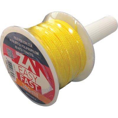 FIL DE CONSTRUCTION 100 m couleur jaune | Leroy Merlin