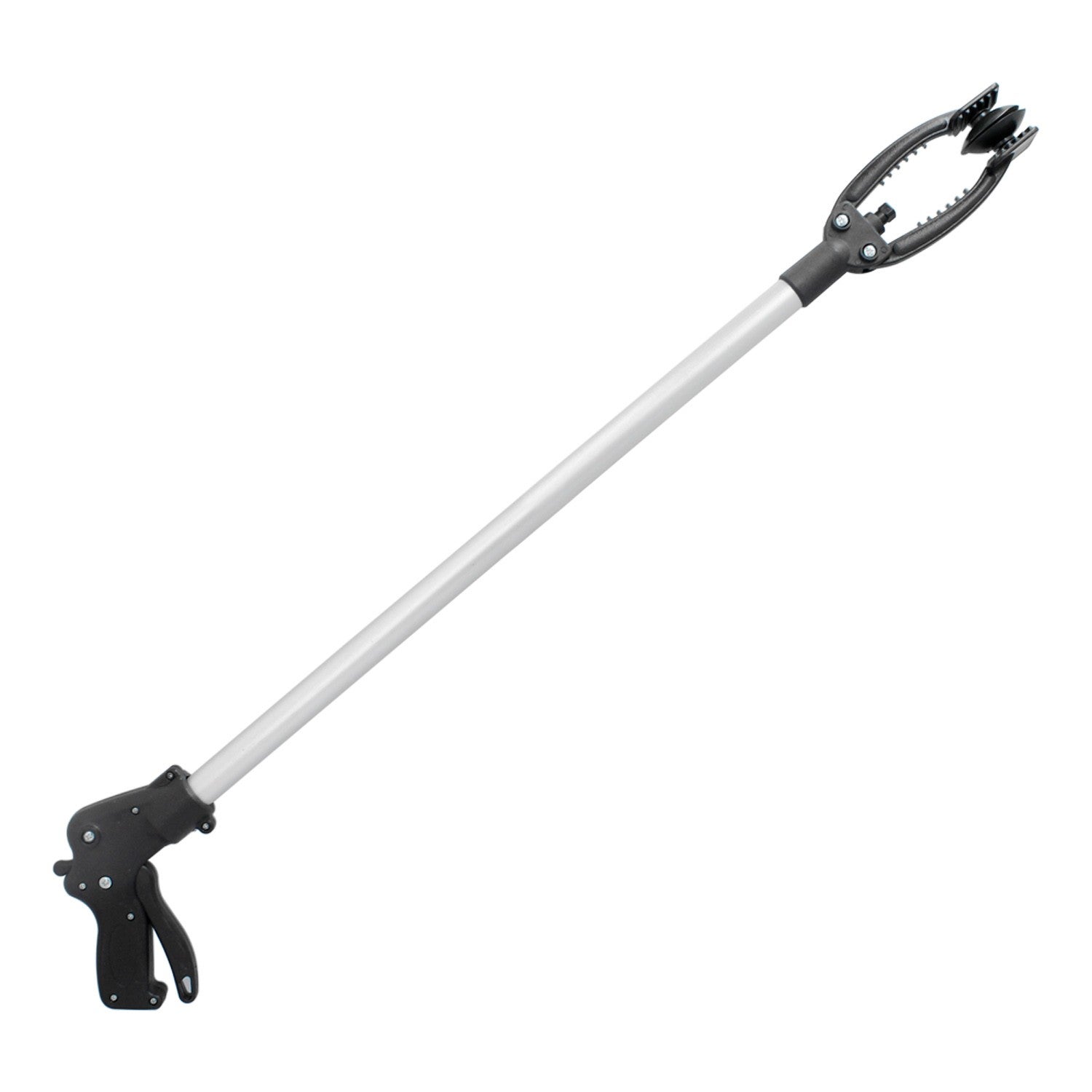 Pinza Coger Objetos 88 cm De Aluminio Con Ventosas y Seguro De Bloqueo ...