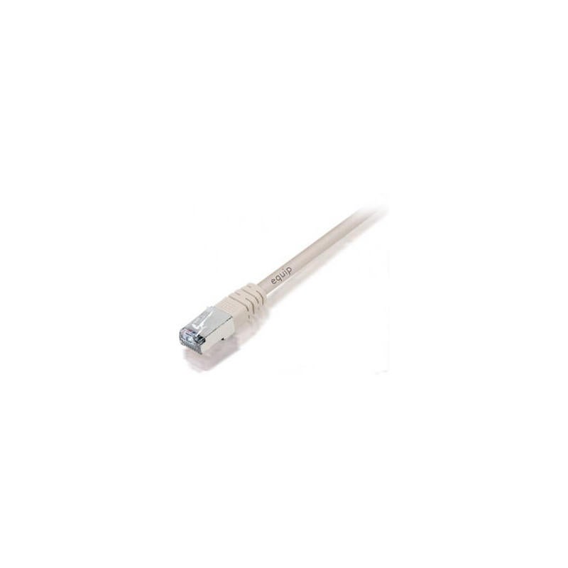 Equiper c ble r seau cat5e sf/utp 2xrj45 5,00m gris | Leroy Merlin