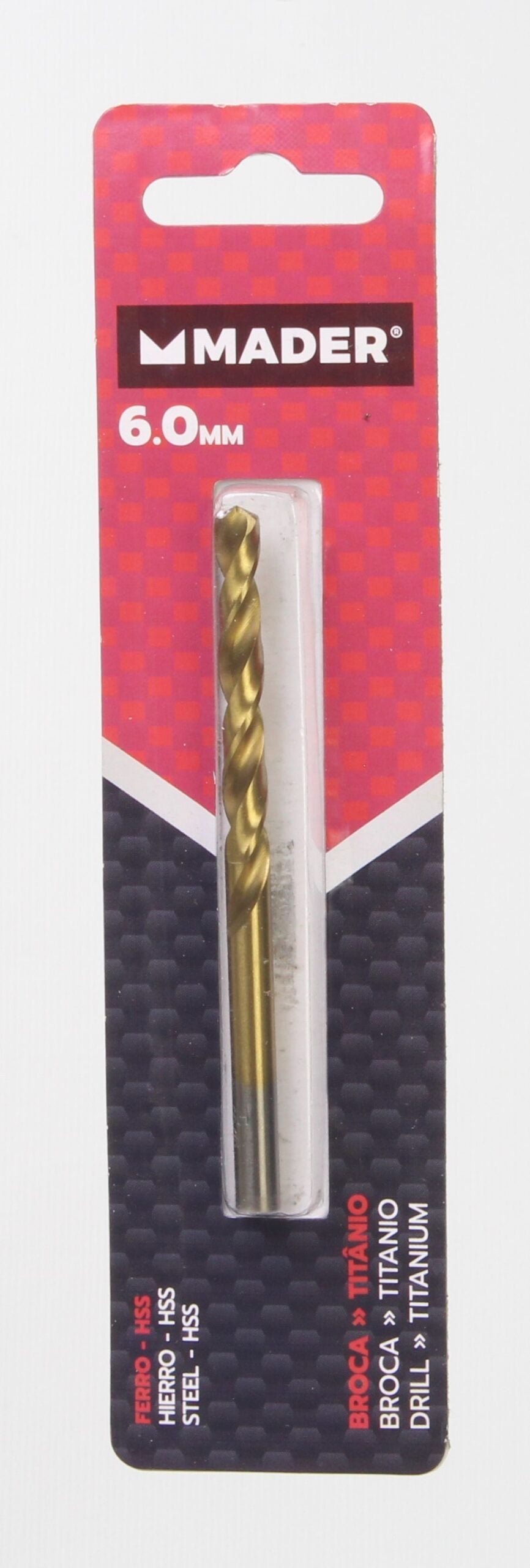 MADER 95160 - Brocas HSS para Metales, Titanio, 6mm | Leroy Merlin