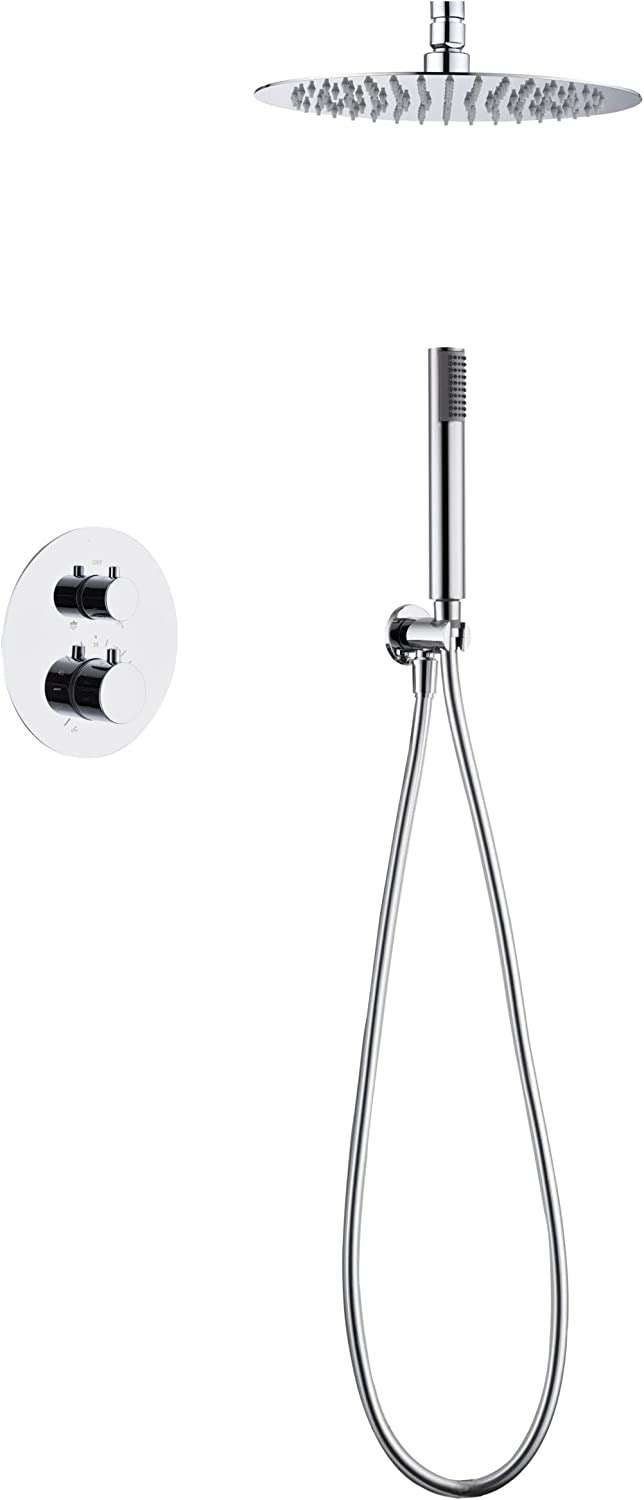 Ensemble de douche, Ensemble de douche thermostatique de plafond - 2 ...
