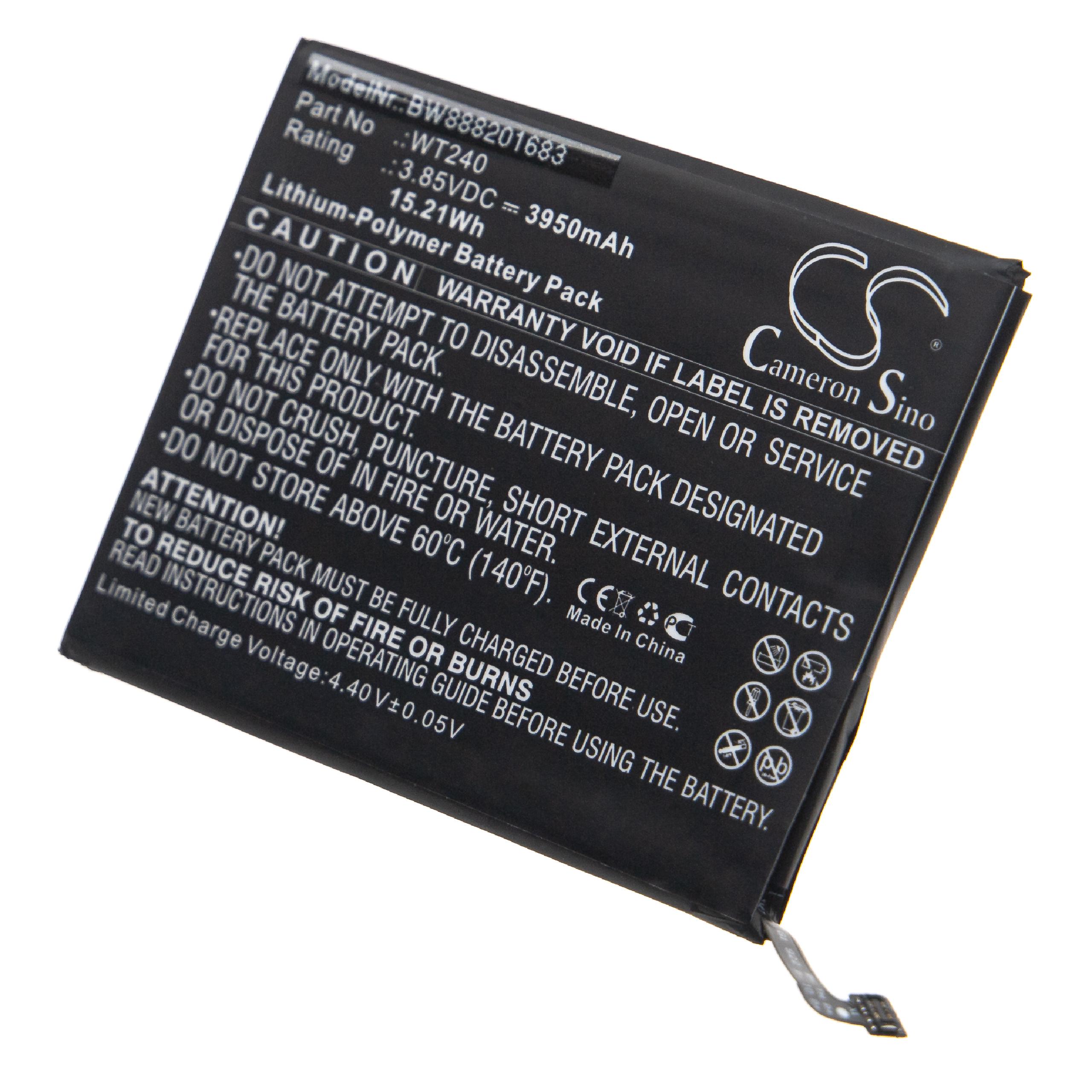 Vhbw 1x Batterie remplacement pour Nokia WT240 pour téléphone portable ...