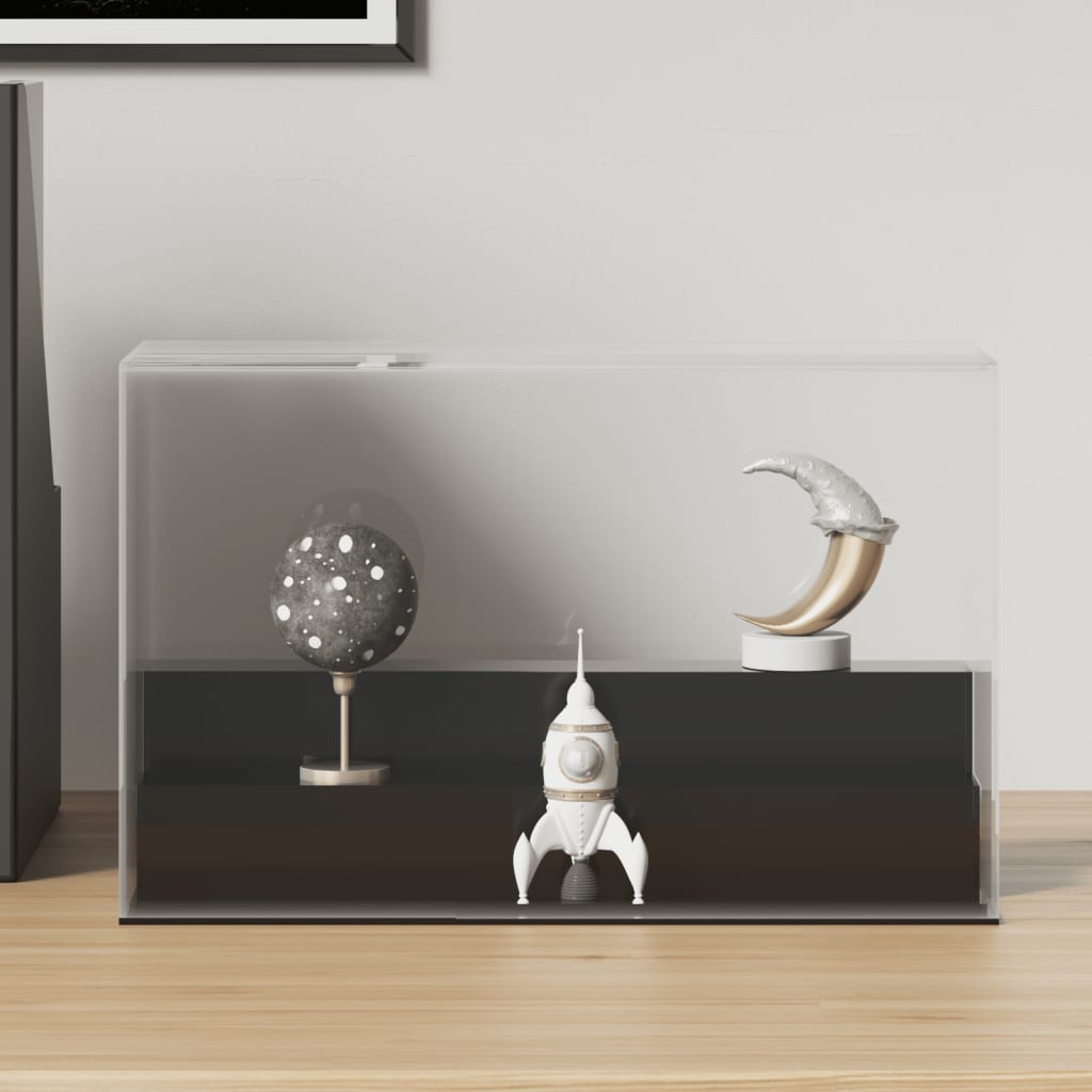 Bo?te d'affichage transparente 25x12x16 cm acrylique | Leroy Merlin