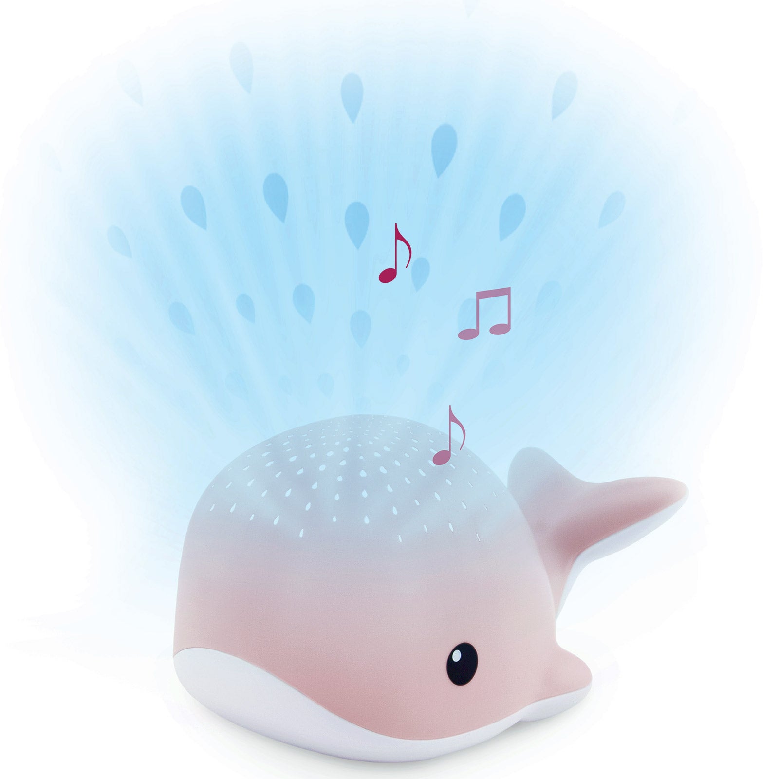 Projecteur d'ambiance Wally la baleine rose | Leroy Merlin