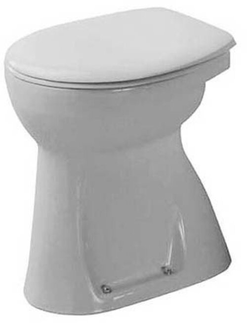 Stand Duravit WC Duraplus Sudan, hauteur 490mm, sortie verticale, blanc ...