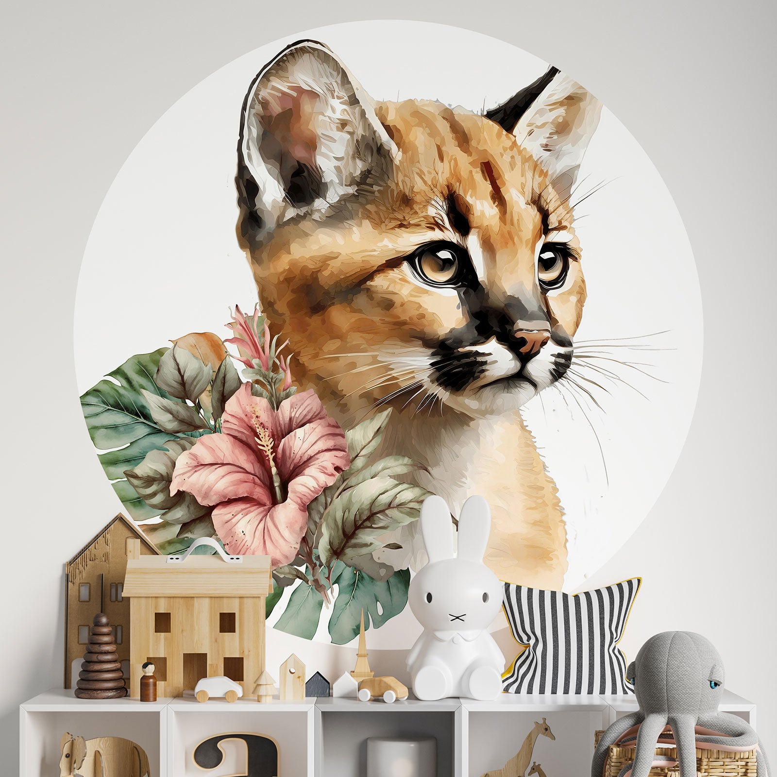 Vinilo Adhesivo Decorativo Redondo para niños - Infantiles - Pequeña ...