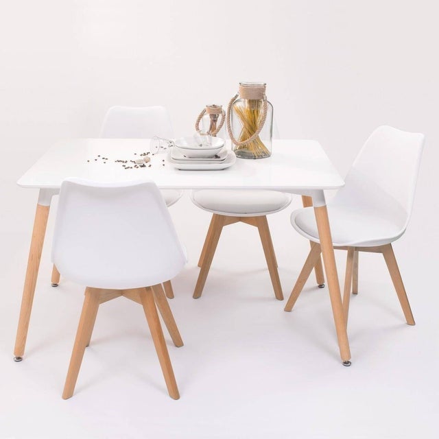 Conjunto de mesa y 4 sillas: compra online | Leroy Merlin