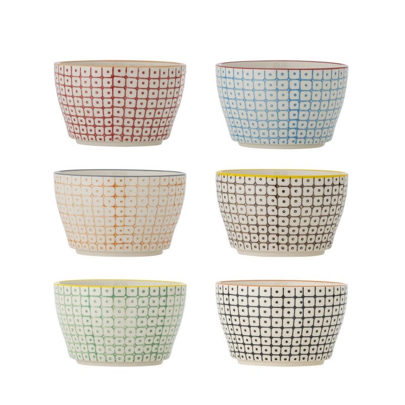 Bols grès motif scandinave Carla | Leroy Merlin