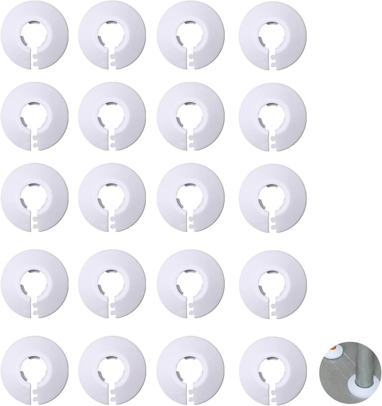 Cache-tuyau de radiateur - Cache-tuyau d'eau - Cache-tuyau décoratif ...