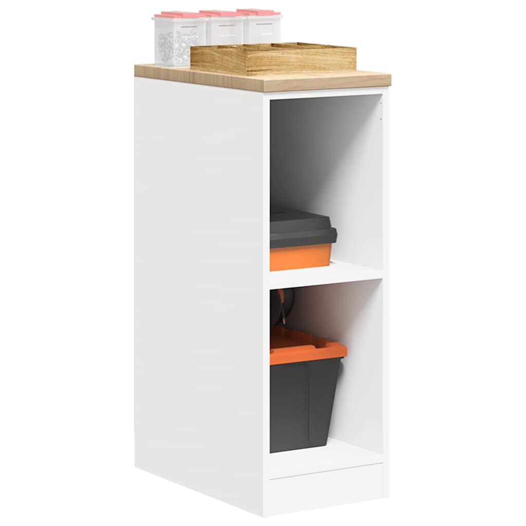 Meuble de rangement | Armoire de rangement de garage blanc 30x51x85 cm ...