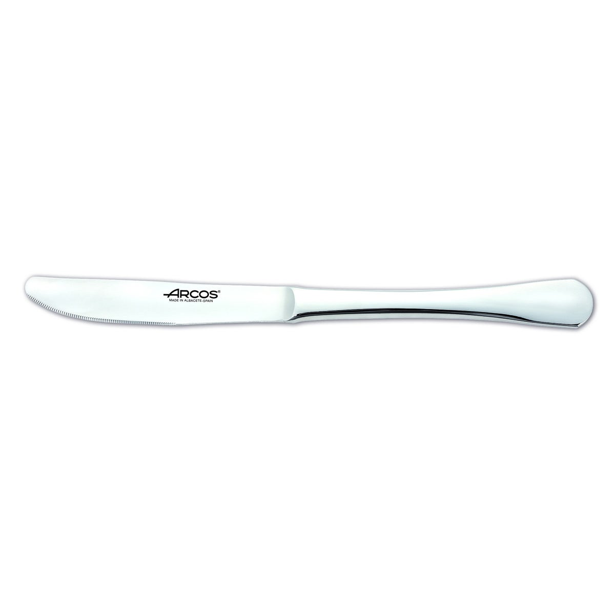 Cuchillo de mesa Arcos Madrid 555900 monoblock de una pieza de acero ...