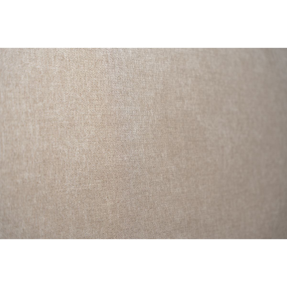 Lit 200x200cm avec tête de lit tapissier tissu et sommier kit beige ...