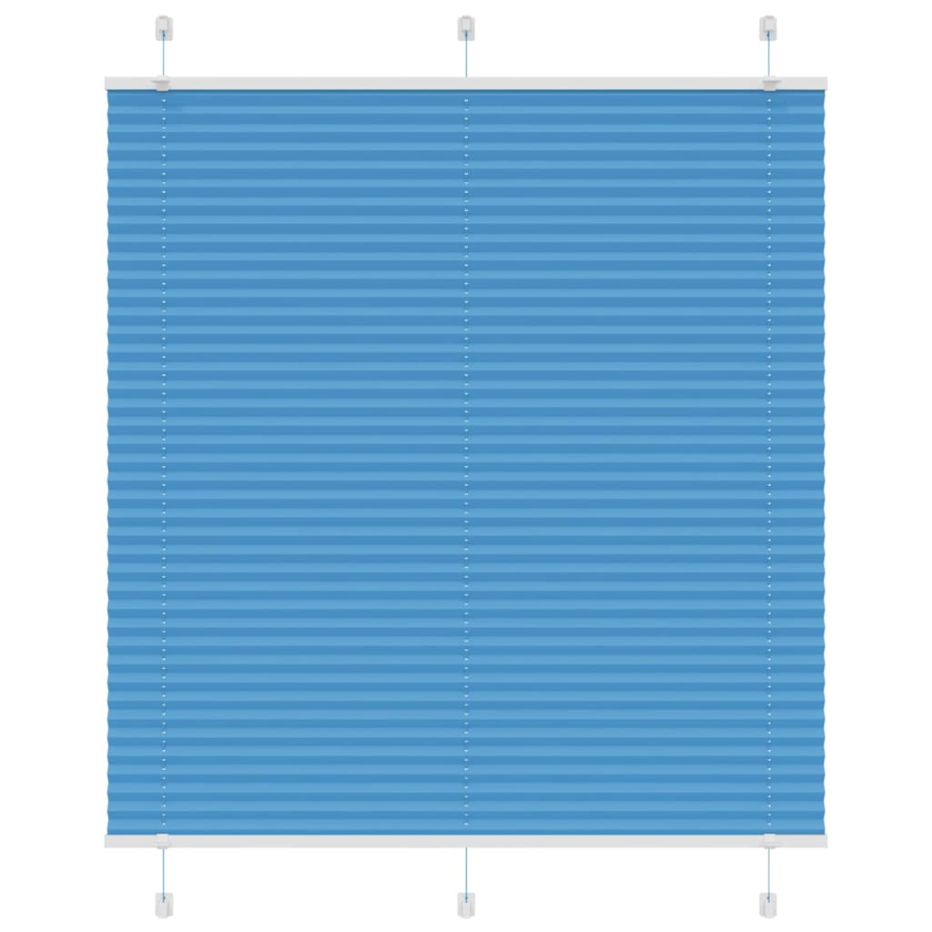 Store plissé | Store pliant bleu 115x150 cm largeur du tissu 114,4cm ...