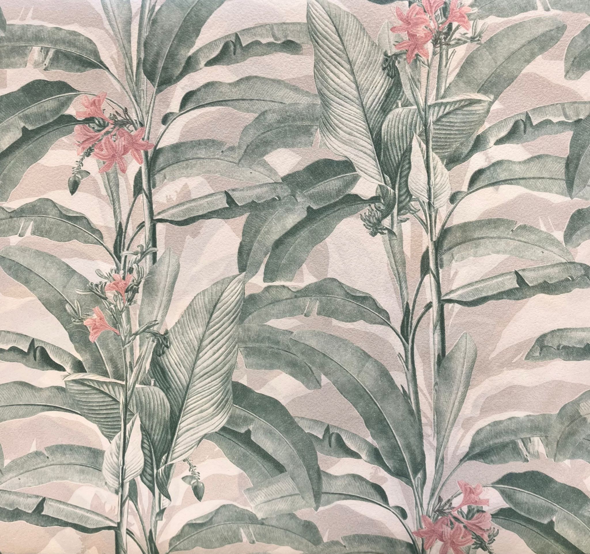 Papel pintado pared vinilo expandido soporte TNT naturaleza SUMMER ...