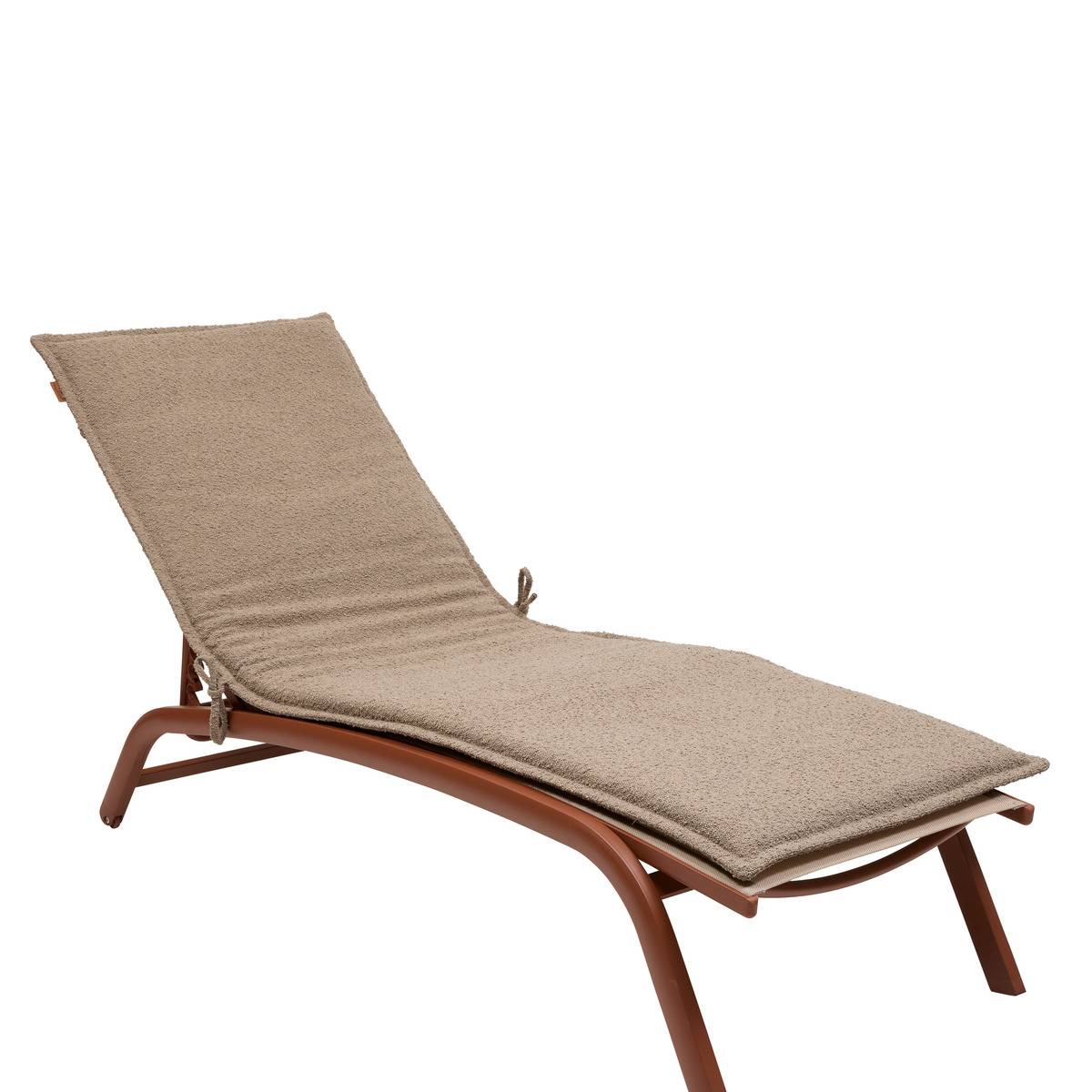Coussin de transat Solfia café - Hespéride | Leroy Merlin
