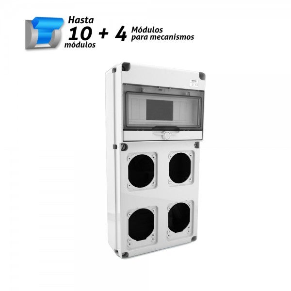 Gewiss GW68003N boitier de prise de courant Blanc | Leroy Merlin