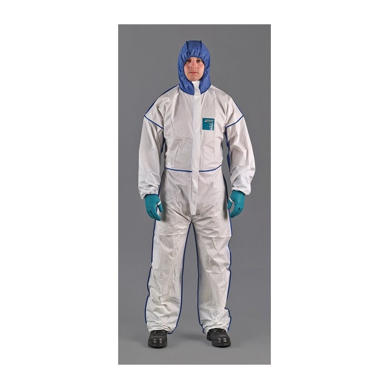 Combinaison de protection AlphaTec® 1800 Comfort Taille XXXL blanc/bleu ...