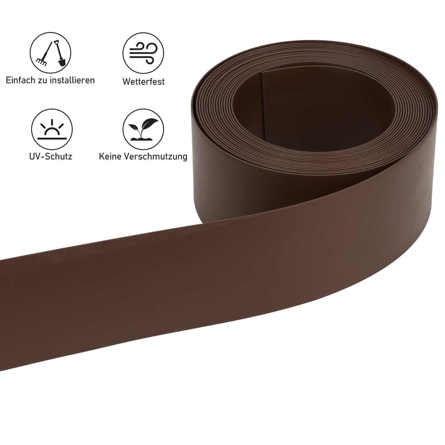 Bordure de jardin Bordure de pelouse flexible Bordure de lit en ...