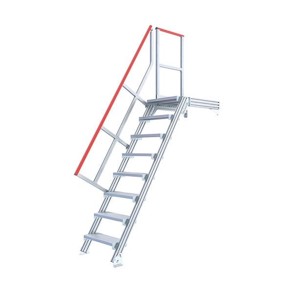 Scala industriale 9 gradini - Altezza raggiungibile de 2.25m - 22200609 ...